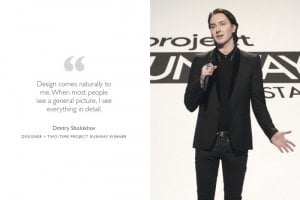 Meet Two-Time Project Runway Winner Dmitry Sholokhov